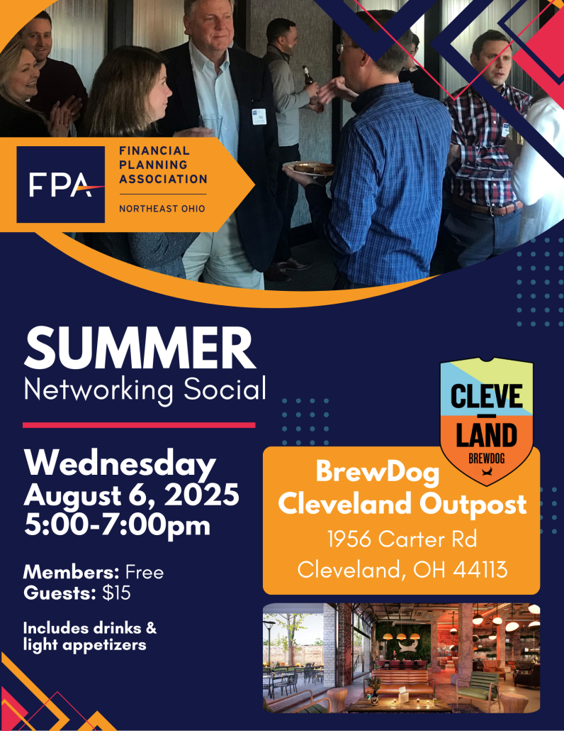 Summer Networking Social 2025 | Financial Planning Association of ...